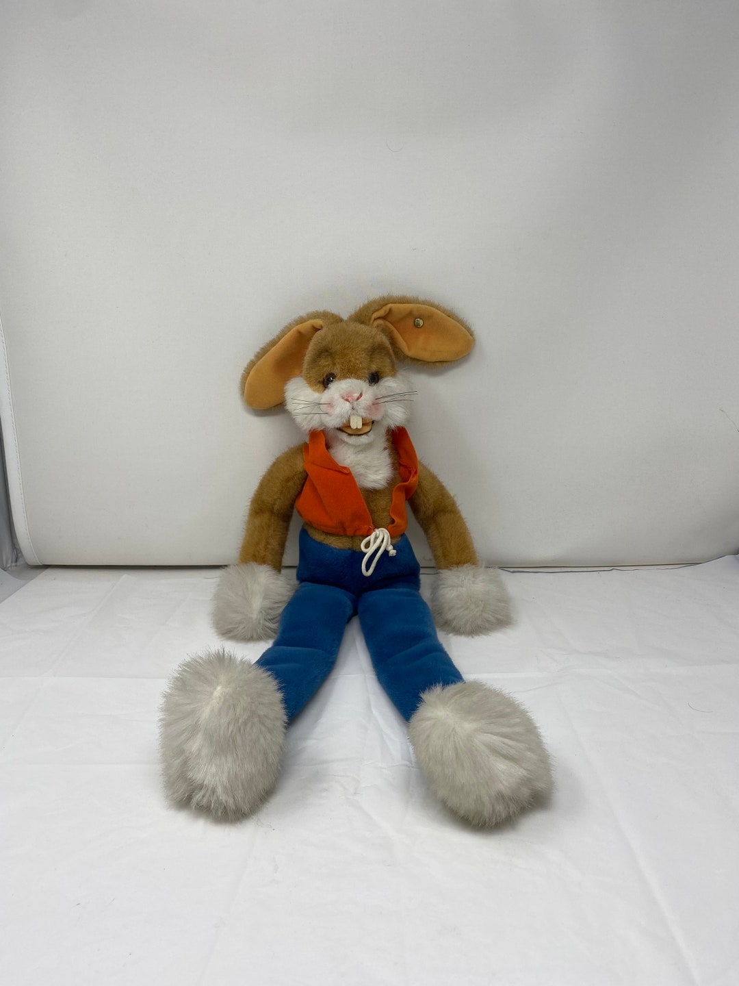 Vintage 9" Steiff Button Bugs Bunny. - Etsy