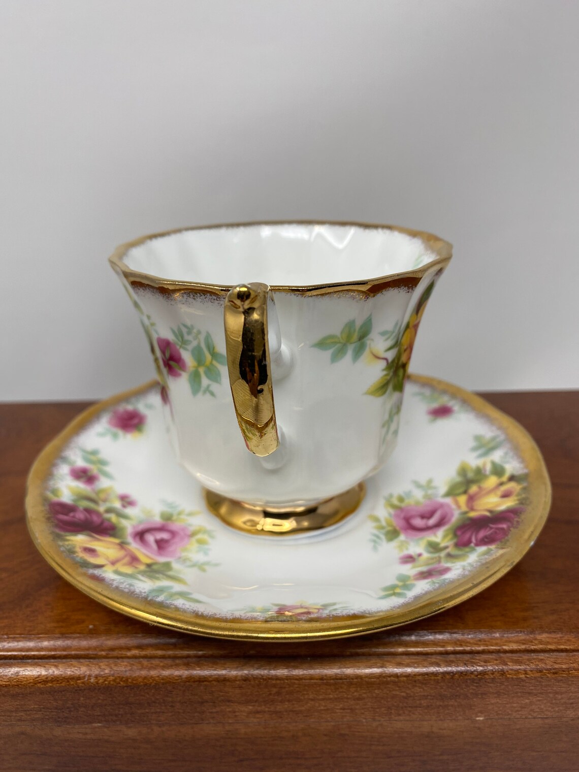Birks Elizabethan JACOBEAN Teacup and Saucer. | Etsy