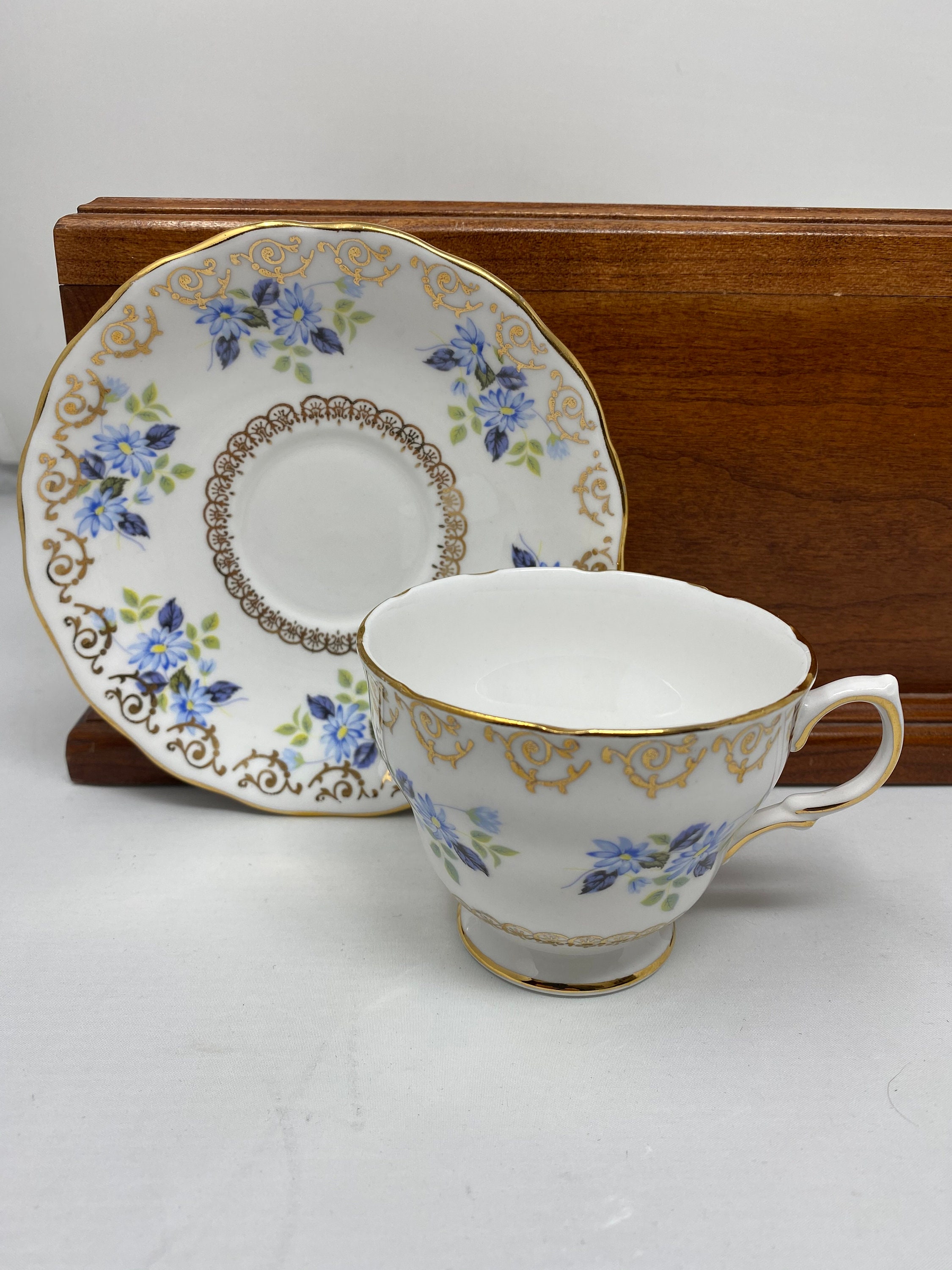 Colclough Teacup and Saucer | Etsy