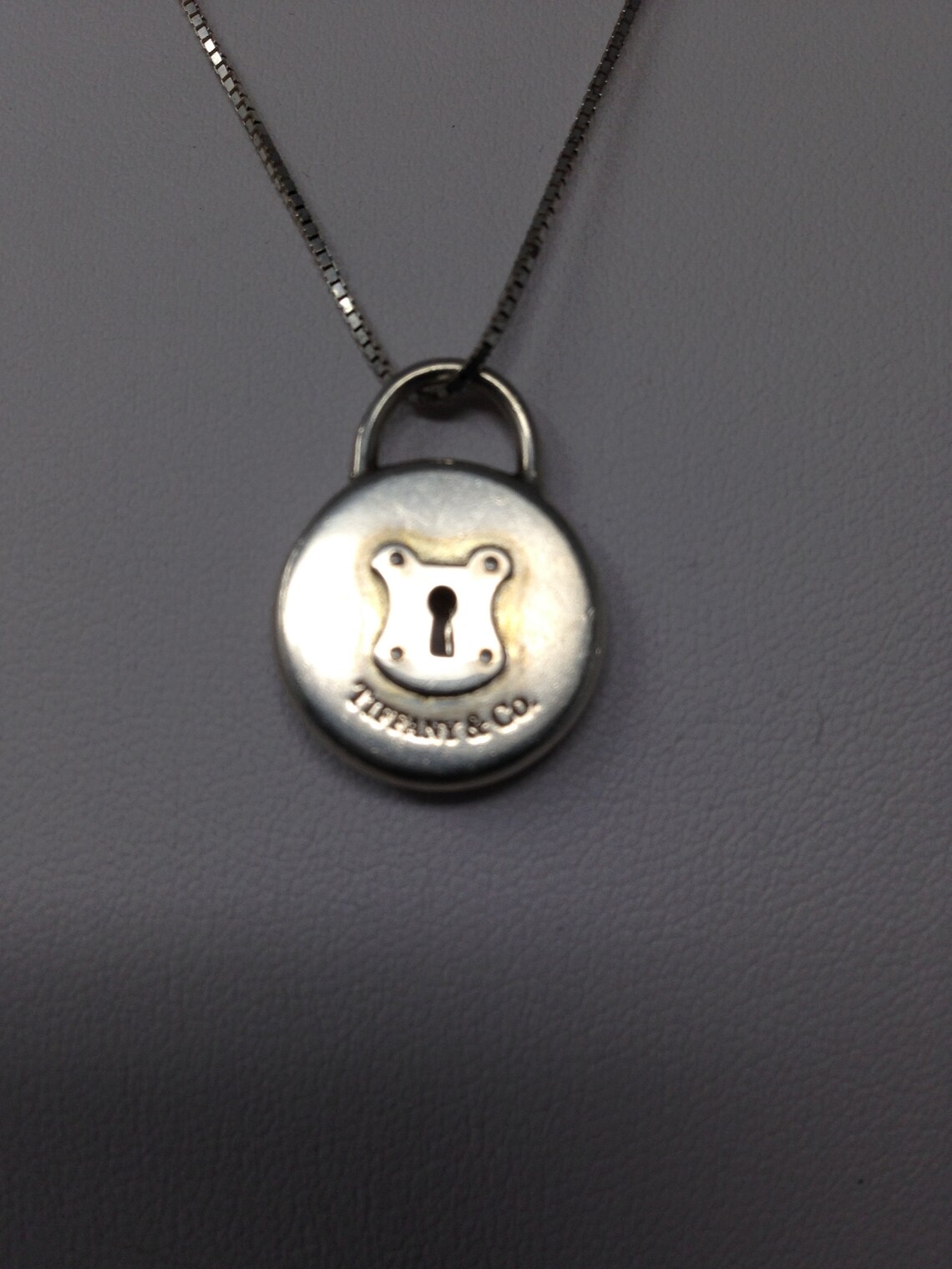 Vintage Estate Stamped TIFFANY & COMPANY 925 Sterling Lock | Etsy