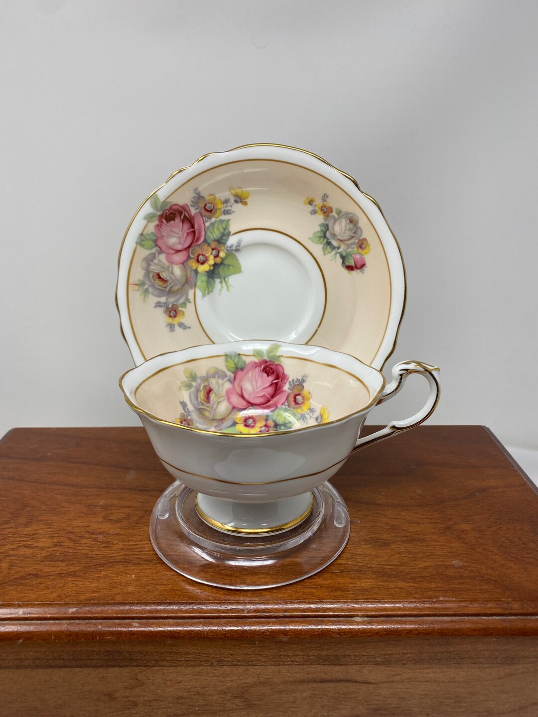 Paragon Double Warrant Teacup and Saucer - Etsy