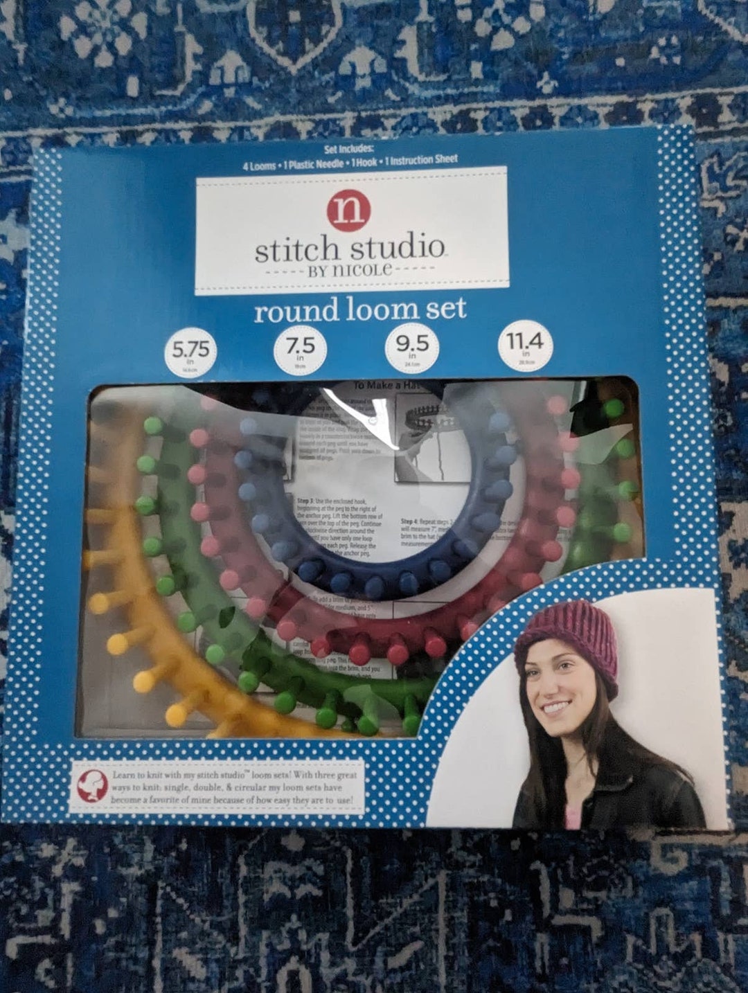 Stitch Studio Round Loom Set Kit 4 Looms Brand New - Etsy