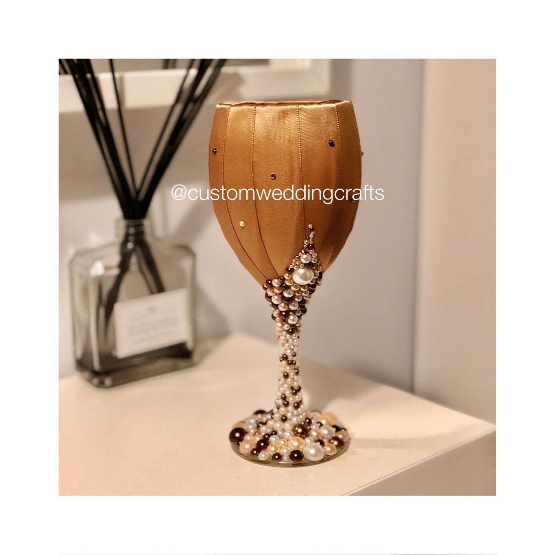 Gold Decorative Glass, Doodh Pilai Glass, Wedding Decor, Wedding Glass ...