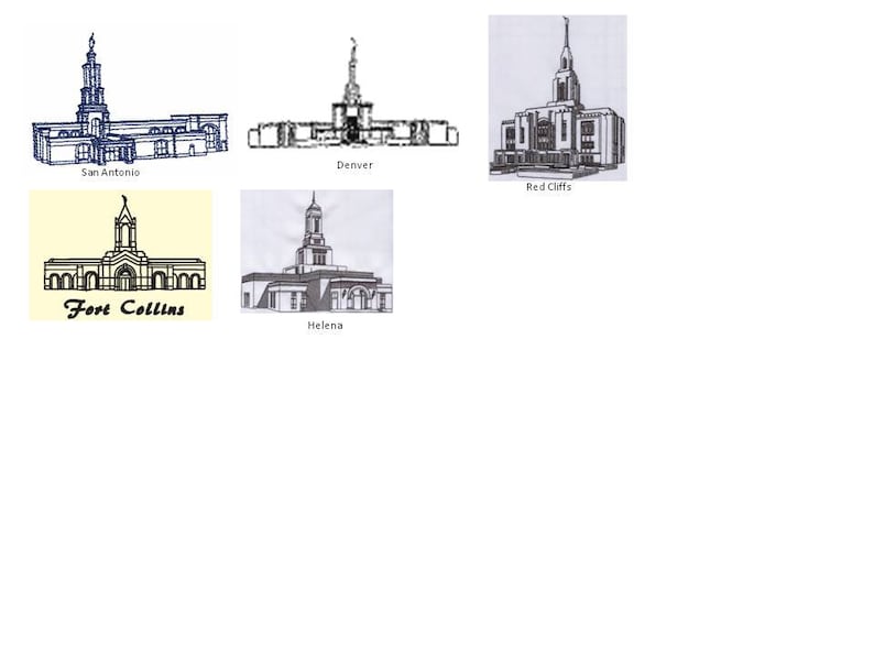 LDS Temple Envelope - Etsy