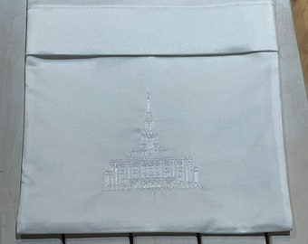 Fits Over Your Chair, LDS Temple Envelope *wide Lace Pocket* Temple Bag ...