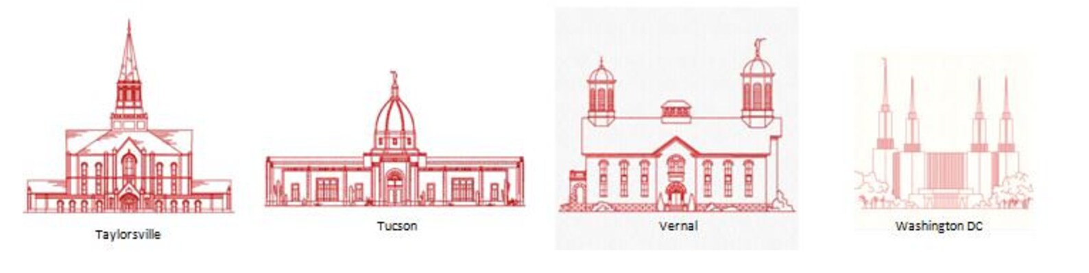 LDS Temple Envelope - Etsy