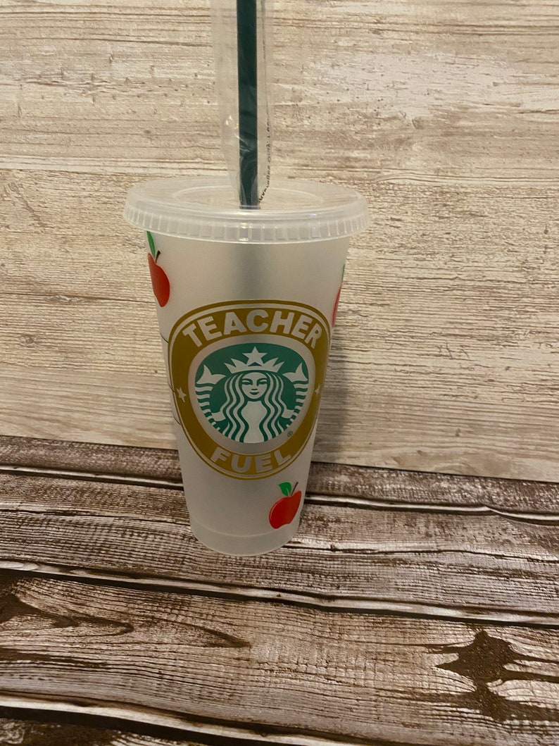 Personalized Teacher Starbucks Cup Teacher Gift Teacher Coffee - Etsy