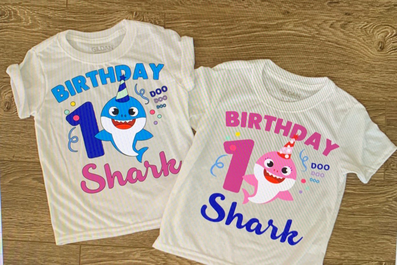 Personalized Baby Shark Birthday Shirt - Etsy
