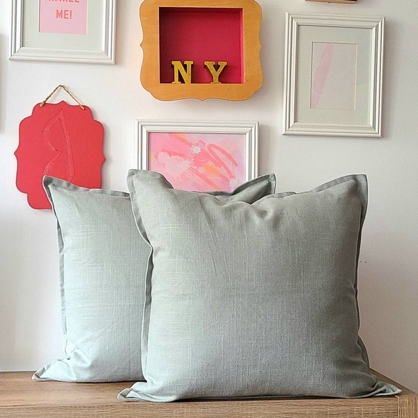 Linen Pillow Covers - Etsy