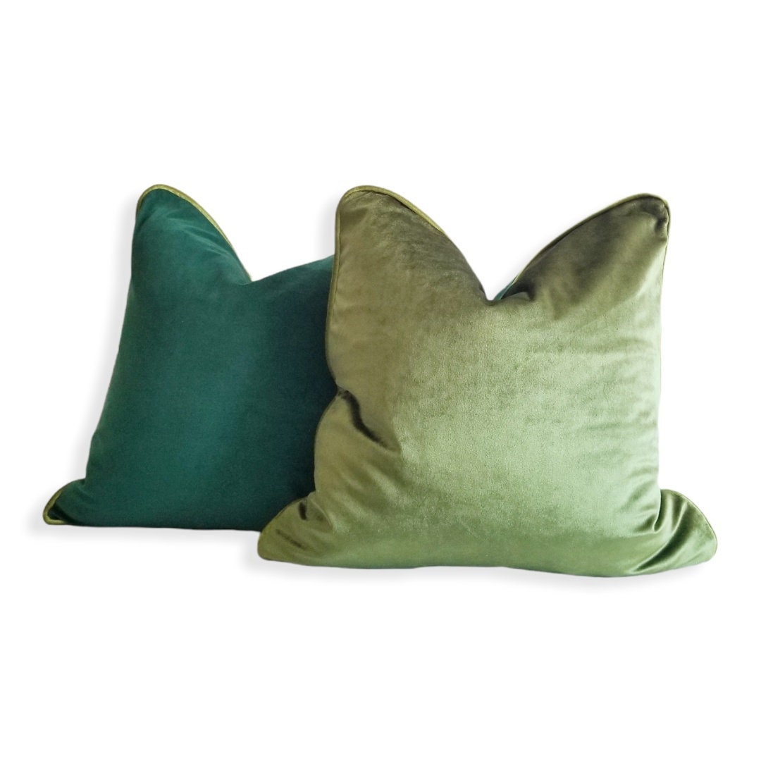 Jade Gemstone Velvet Pillow Cover - Etsy