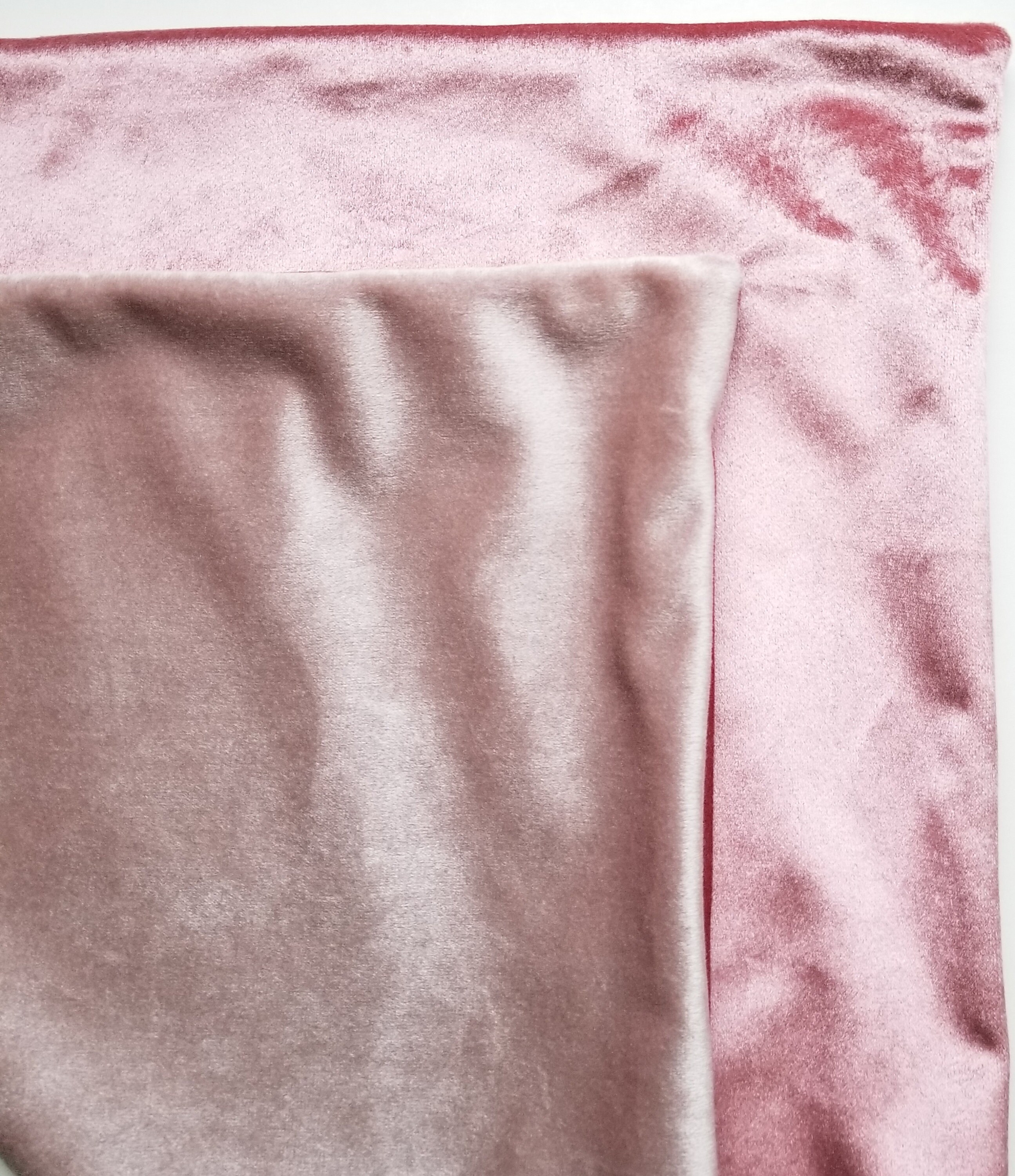 Pink Two Tone Velvet Pillow Cover - Etsy