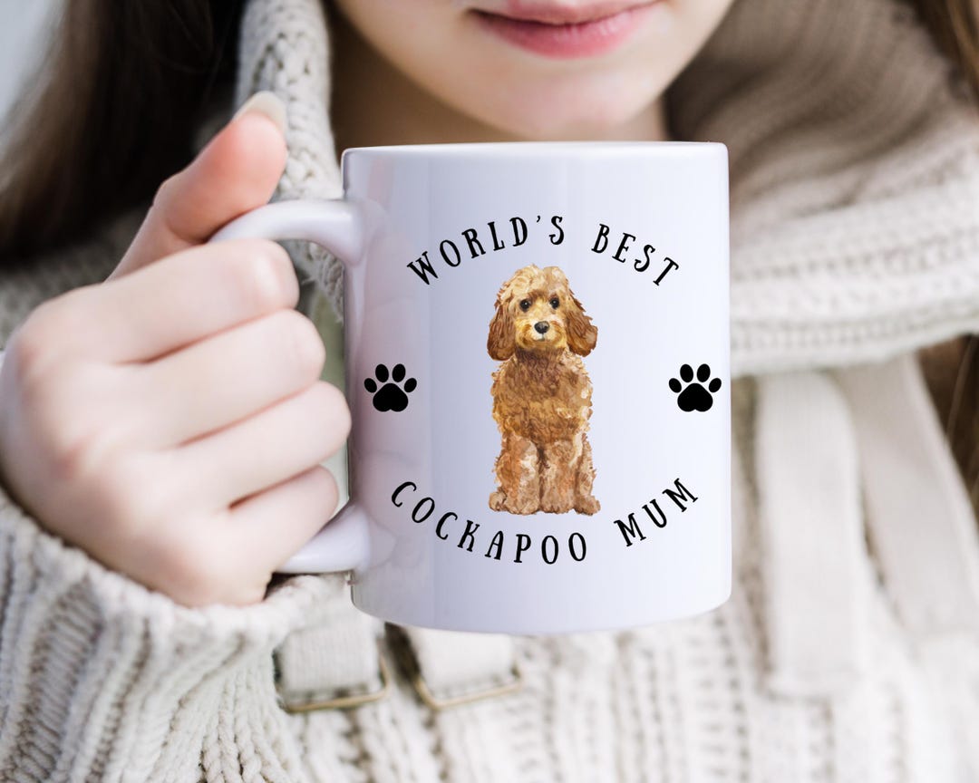 Cockapoo Mum Mug, Golden Honey Cockapoo Gift, 11oz - Etsy UK