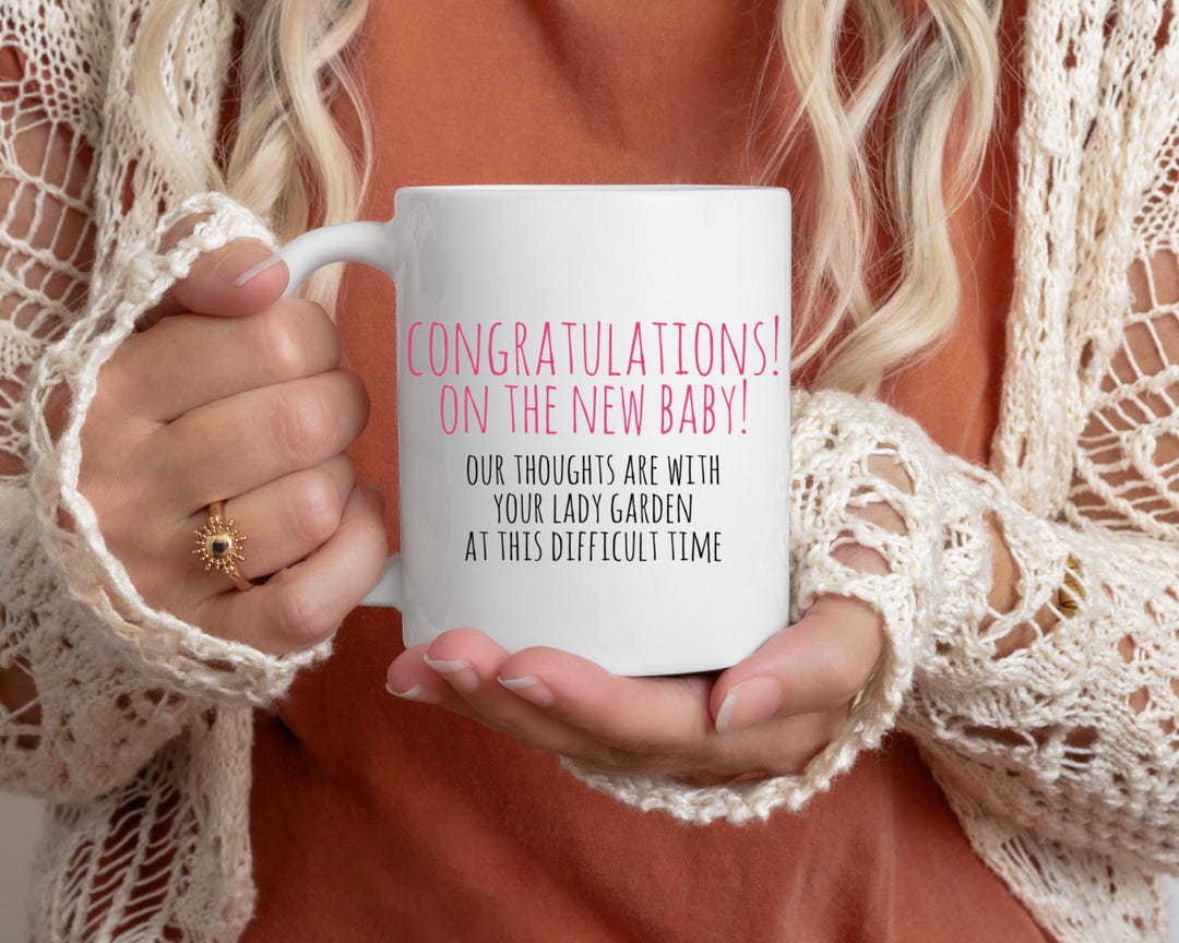 Funny New Baby Mug - Lady Garden, New Mother Gift - Etsy