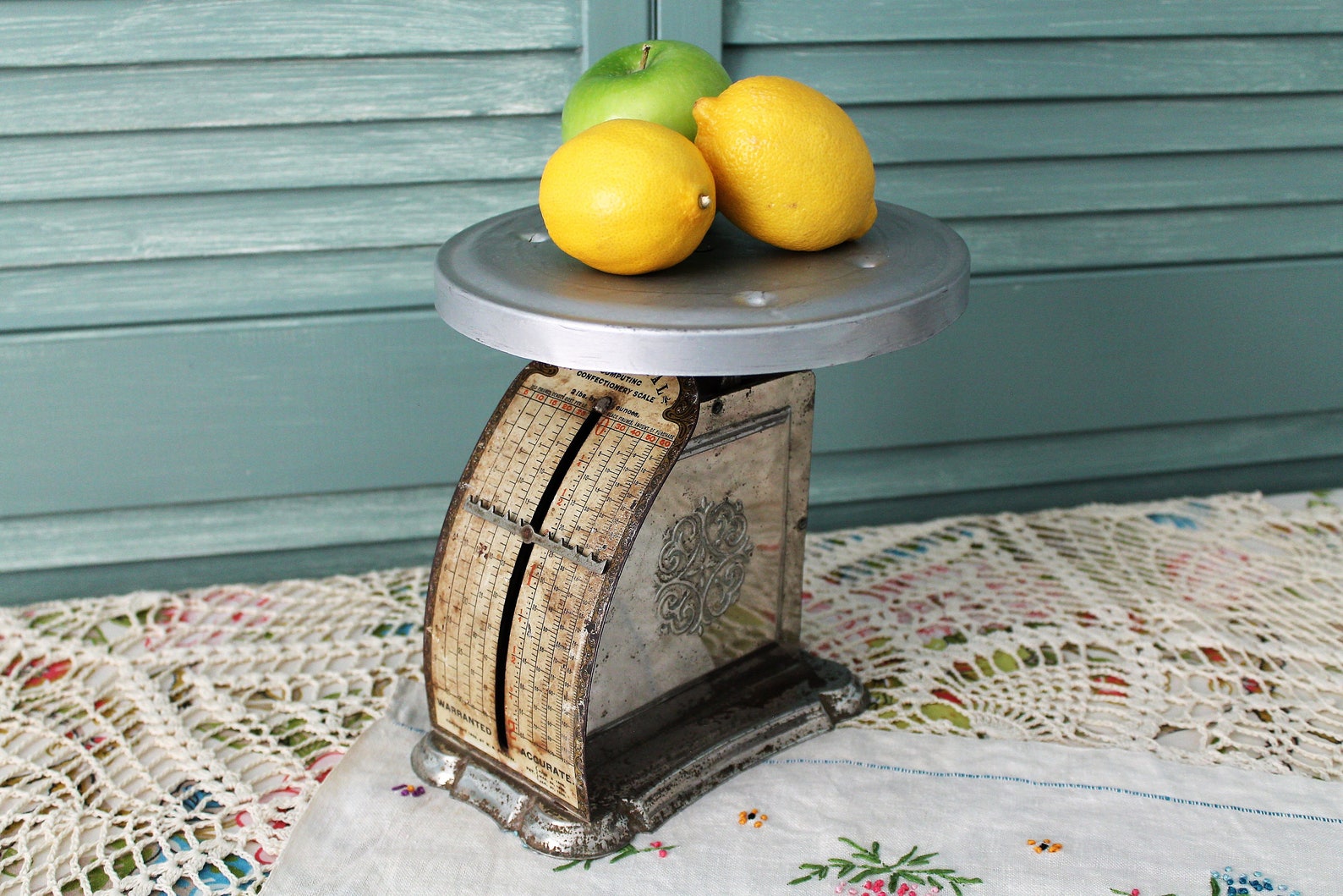 Antique Kitchen Scale. 1899 W. N. Pelouze Imperial Computing ...