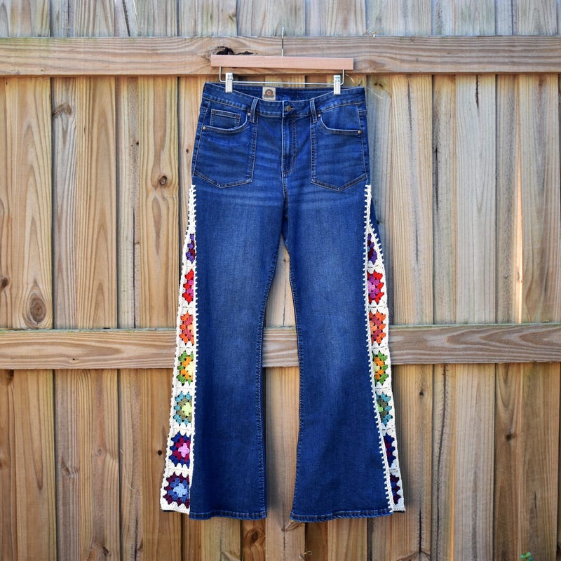 Upcycled Jeans - Etsy