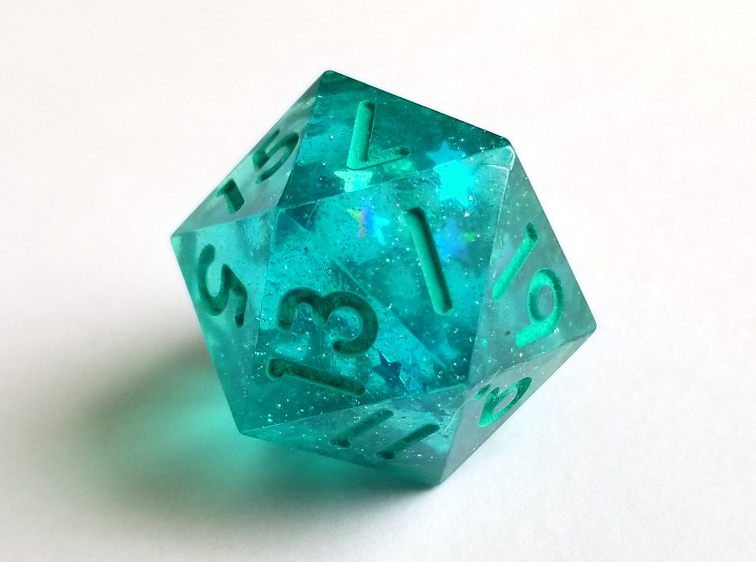 Resin D20 Shape Water - Etsy