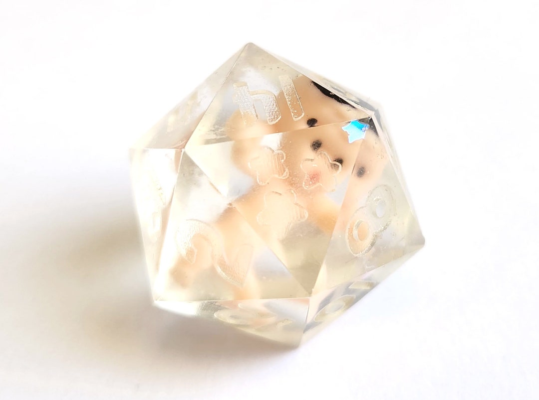 MADE TO ORDER: Large Resin D20 Big Baby - Etsy