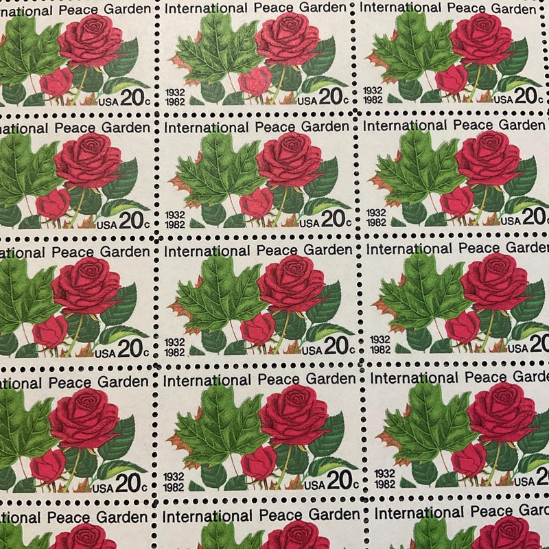 Rose Stamp - Etsy