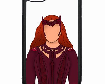 Scarlet Witch Phone Case - Etsy