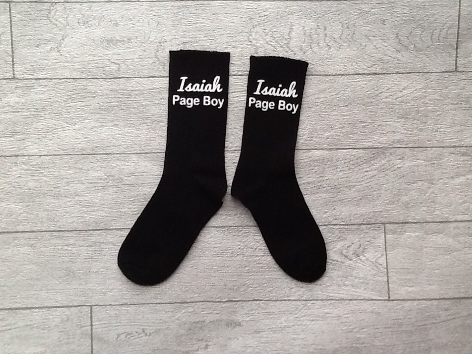 Page Boy/ Ring Bearer Socks - Etsy UK