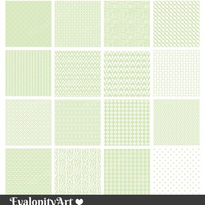 Lime Cream Digital Paper Pack 100 Files Printable Background Bundle ...