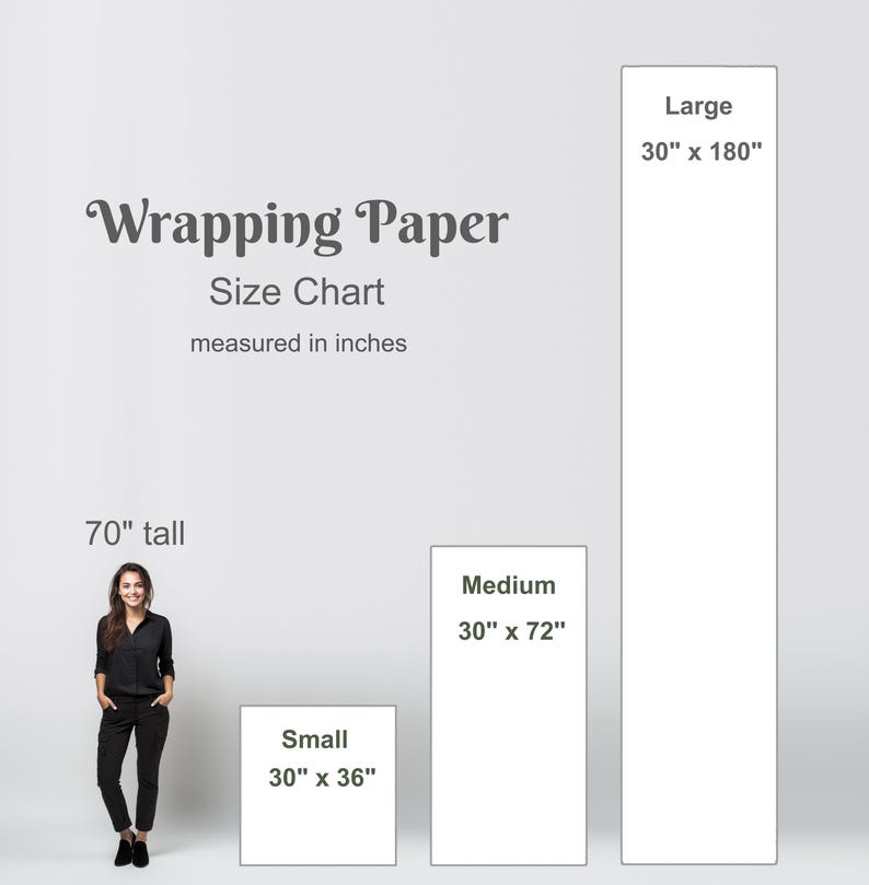 Dusty Blue Floral Wrapping Paper With Vintage-inspired Botanical Pattern, Perfect for Weddings ...