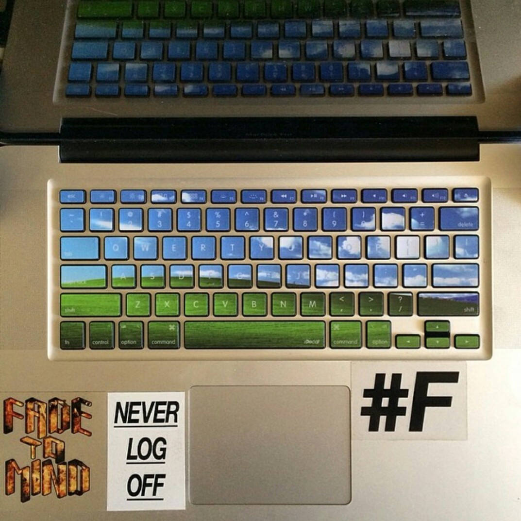 NEVER LOG OFF Sticker - Etsy