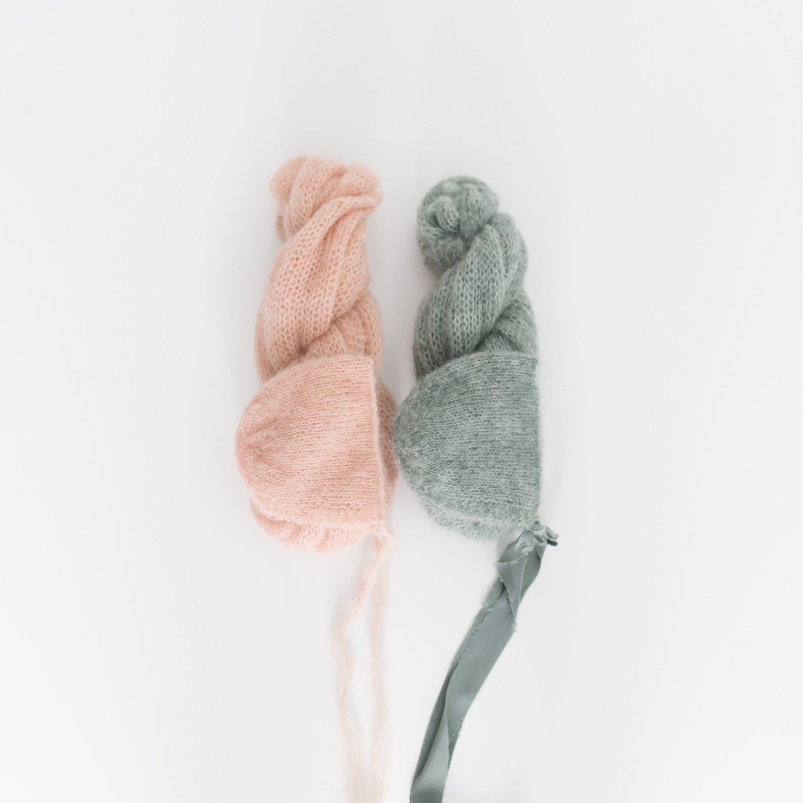 Knit Alpaca Silk Bonnet and Matching Wrap Set Knit Bonnet and - Etsy