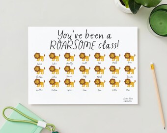 Personalised End of Year Gift for Students, Class Gift, Class Present ...