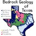 Texas Bedrock Geology Cross Stitch PDF Pattern Download | Etsy