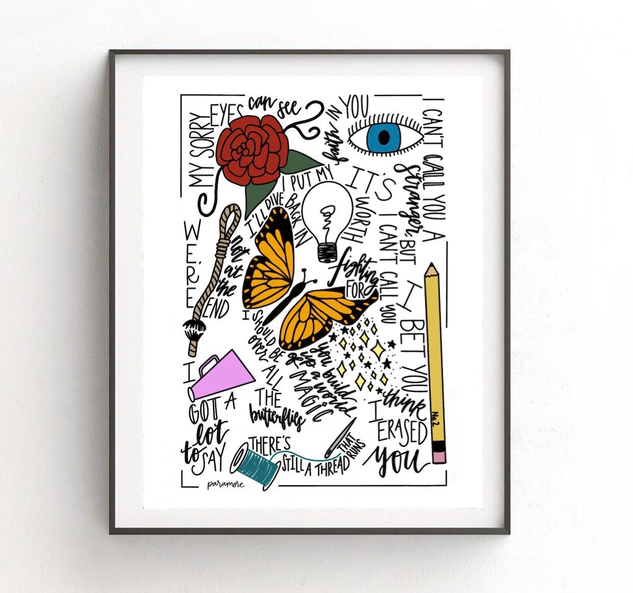 Paramore Colorful Tumblr