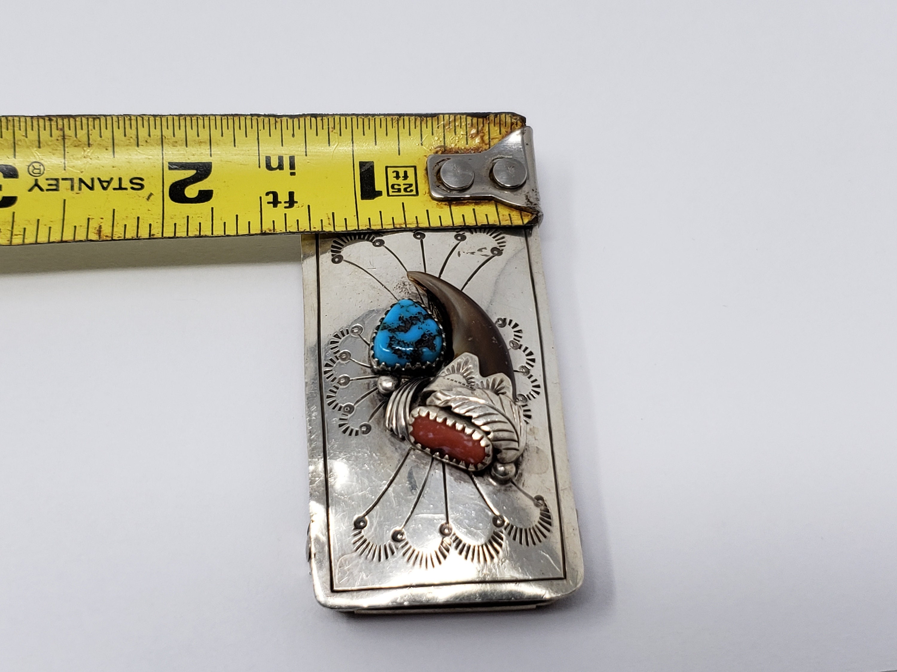 Joe Tso Native American Navajo Turquoise Sterling Belt Buckle - Etsy