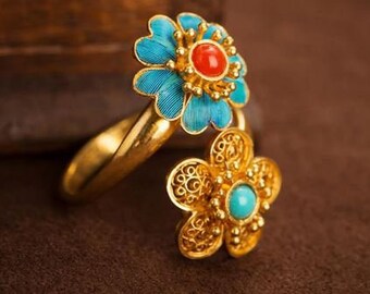 Chinese Style Ring - Etsy