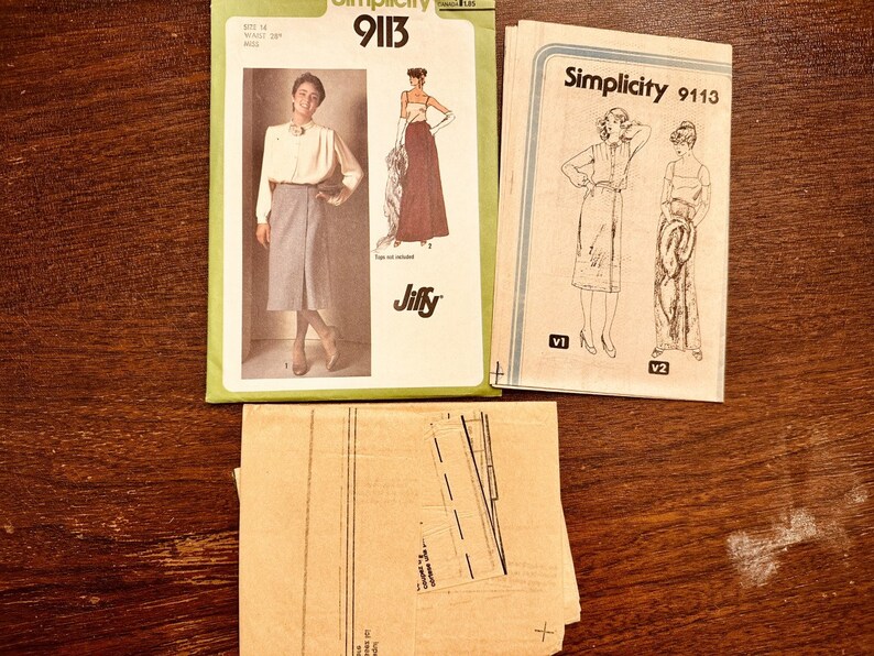 1970s 1979 Vintage Sewing Pattern Simplicity 9113 Jiffy - Etsy