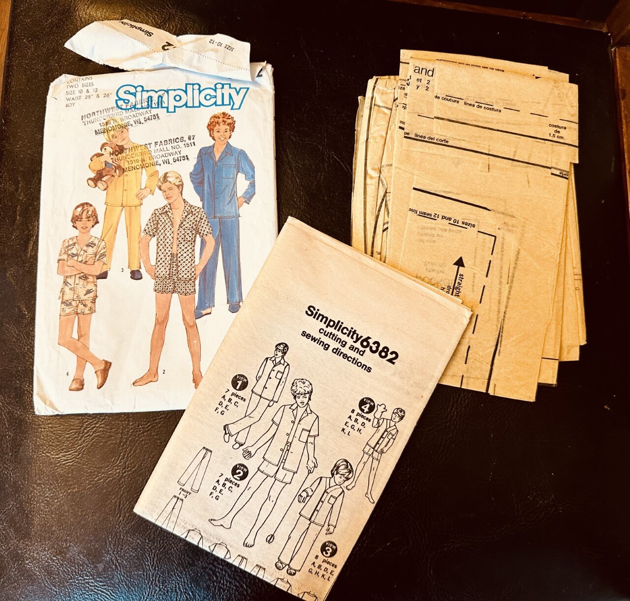 1980s 1984 Vintage Sewing Pattern Simplicity 6382 Boys and Teen Boys ...