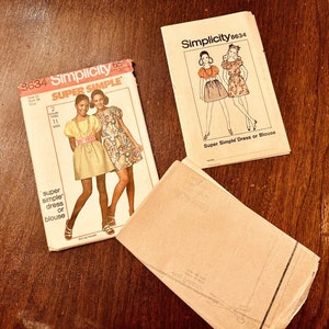 1960s 1969 Vintage Sewing Pattern Simplicity 8634 Super - Etsy