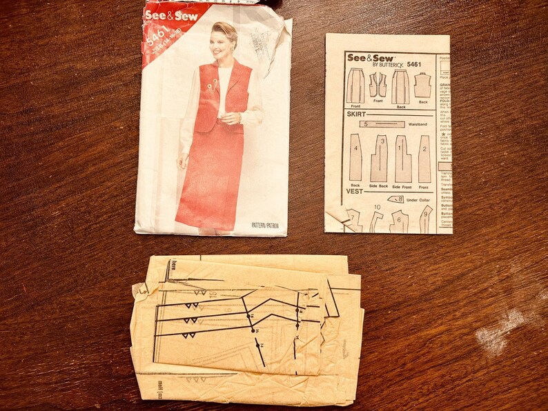 1980s 1986 Vintage Sewing Pattern Butterick See and Sew - Etsy