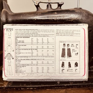 1970s 1978 Vintage Sewing Pattern Simplicity 8701 Misses - Etsy