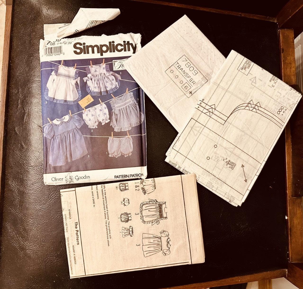 1990s 1992 Vintage Sewing Pattern Simplicity 7809 Oliver Goodin Classic ...