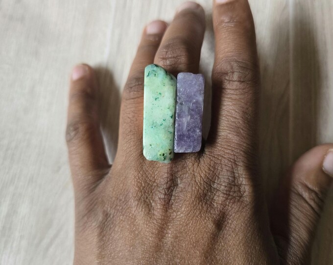 Moonlight Forrest Ring - Etsy