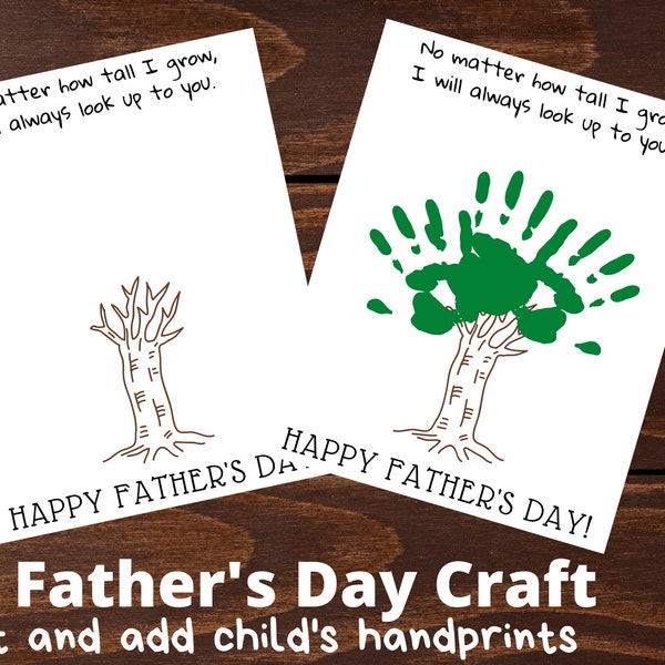 Handprint Tree - Etsy