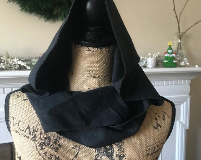 Cowl; Hooded Cowl; Flannel Scarf Medieval; Fantasy - Etsy