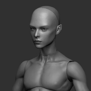 Male BJD Ready for Printing (enzo+wigcap) - Etsy