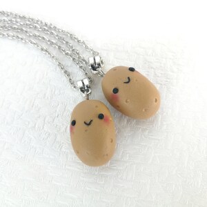 Potato Necklace Best Friend Gifts Kawaii Potato Jewelry BFF - Etsy