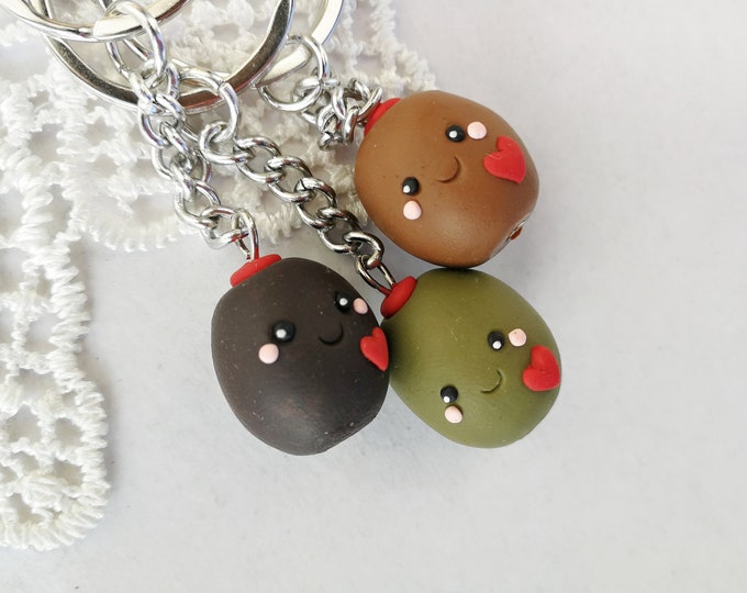 Olive Keychain - Etsy