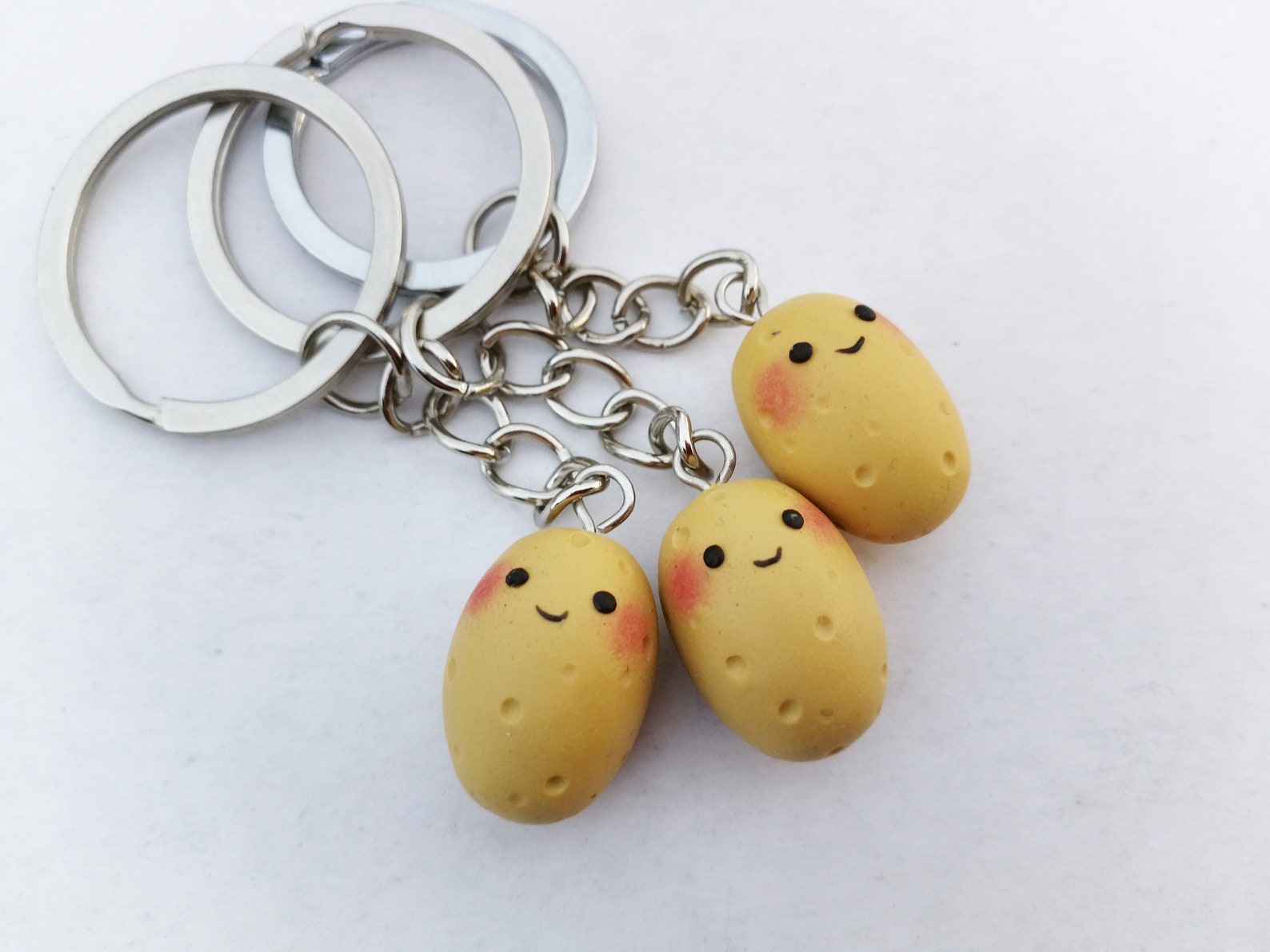 Potato Keychain Best Friend Gift Secret Santa Gift BFF - Etsy