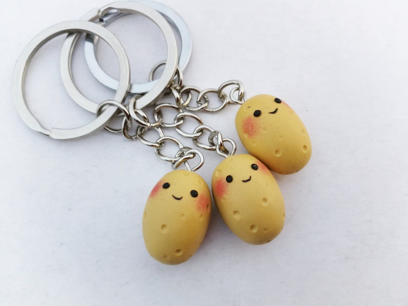 Potato Keychain Best Friend Gift Secret Santa Gift BFF - Etsy