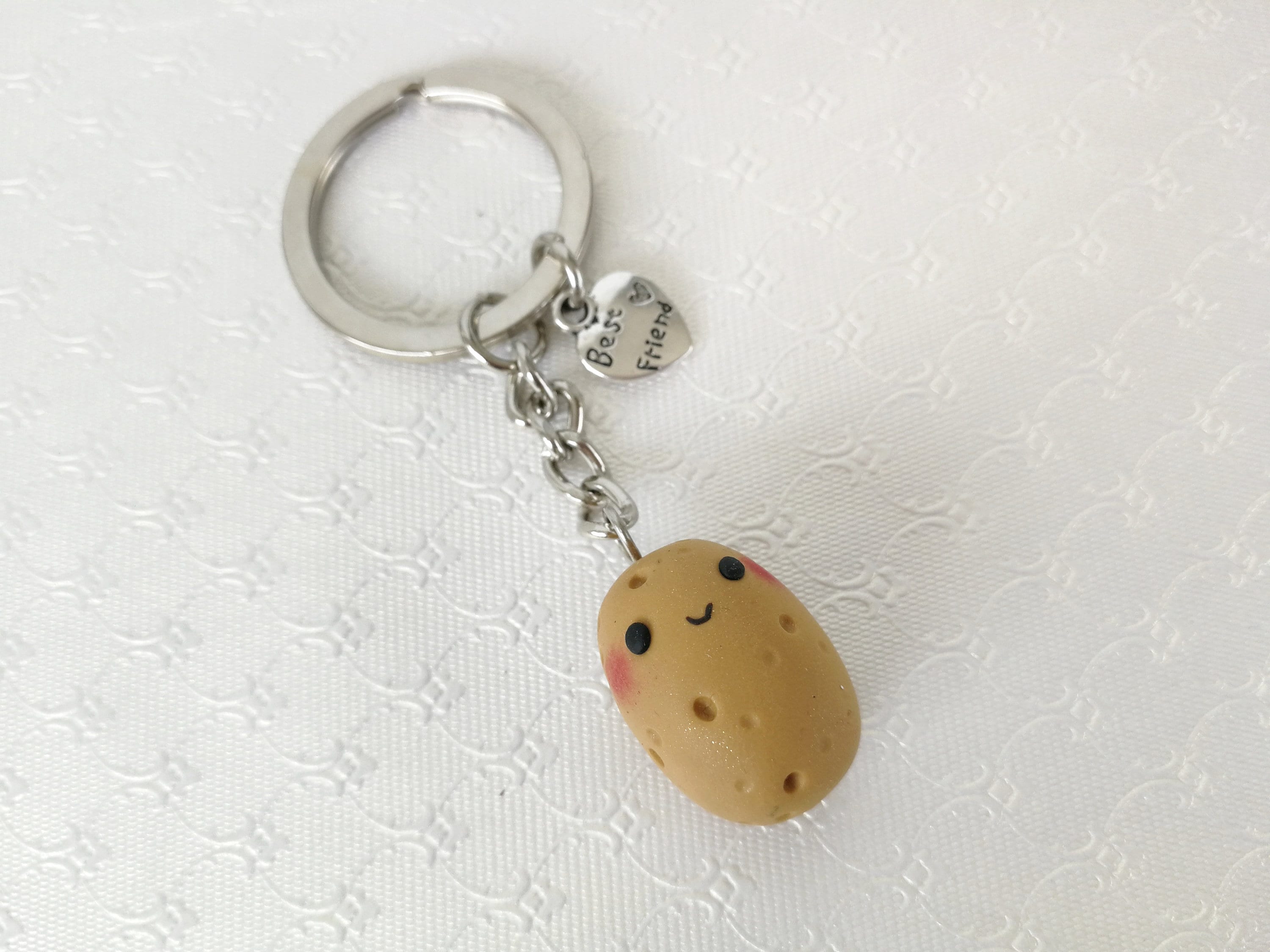 Best Spuddies Keychains BFF Gift for Friend Potato Keychain Best Friend ...