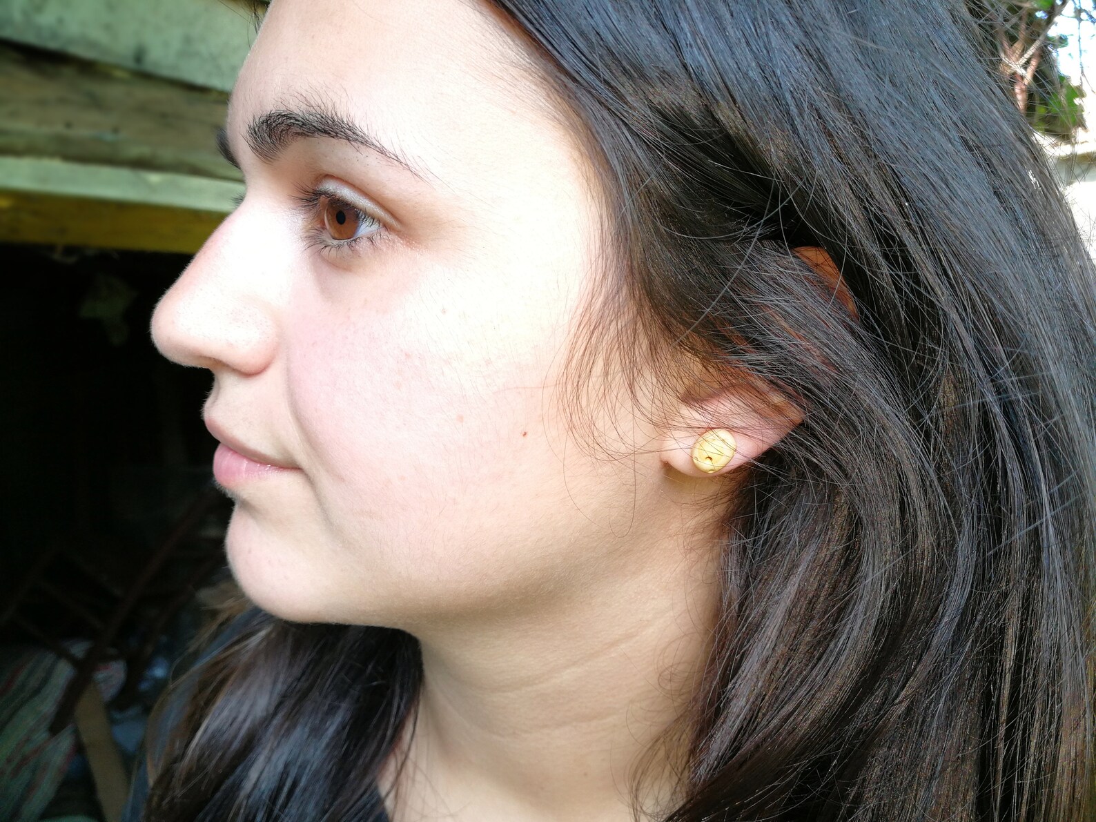 Potato Earrings Vegan Studs Mini Food Earrings Vegetarian - Etsy