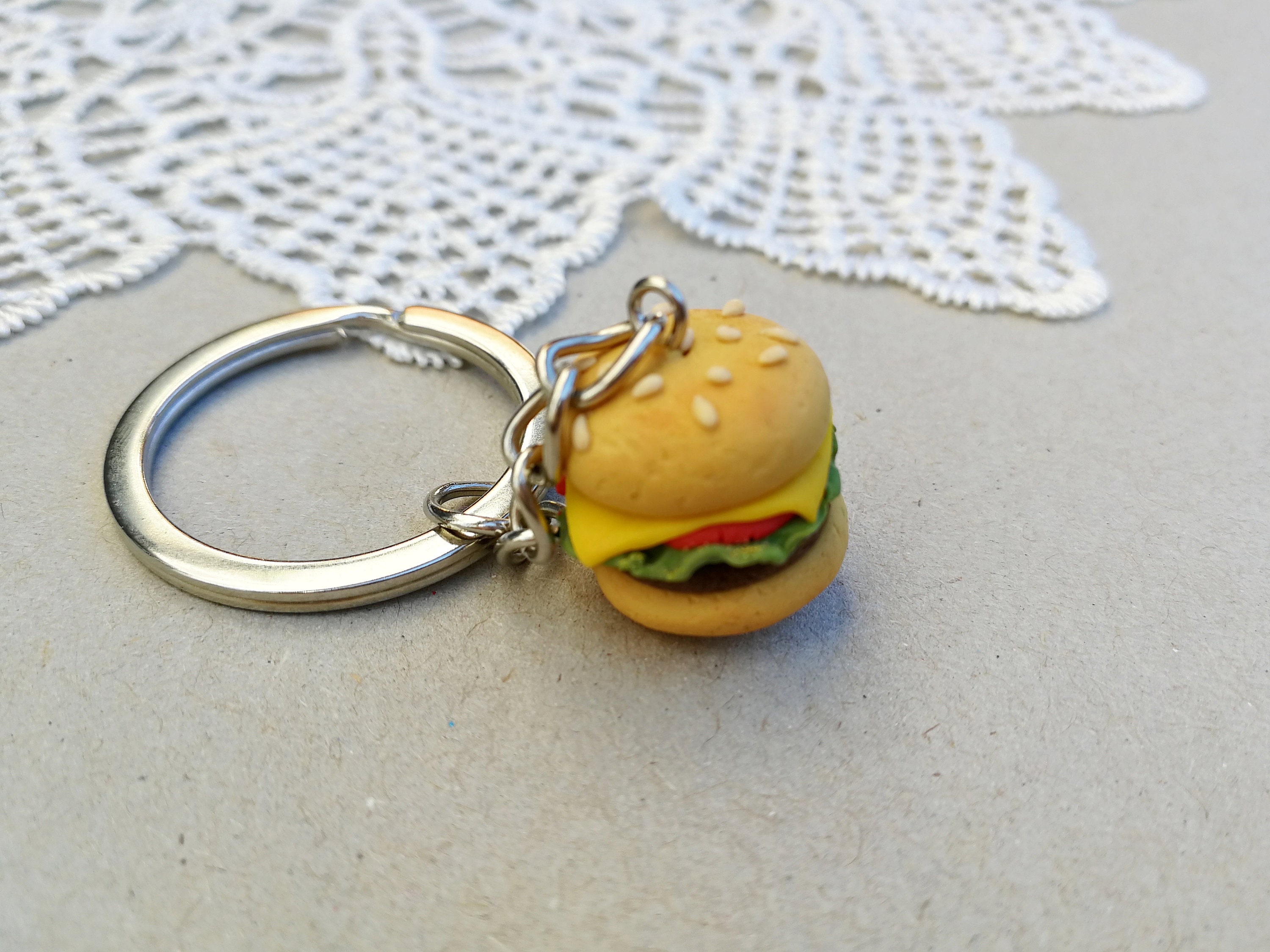 BFF Keychains Mcdonald's Hamburger French Fries and Cola | Etsy